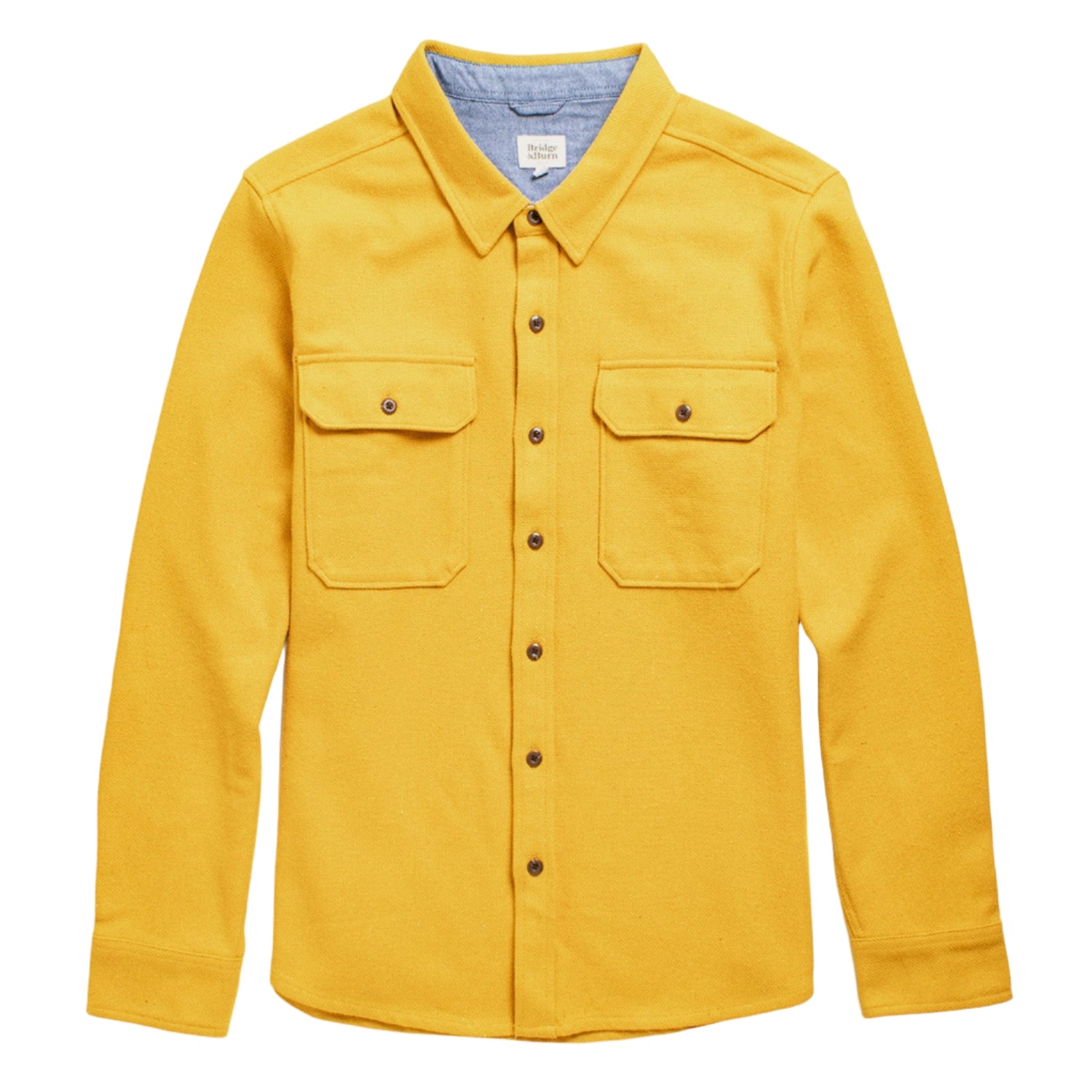 Bridge & Burn Antique Gold Pointer Overshirt | Uncrate Supply