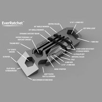 EverRatchet Ratcheting Multitool | Uncrate Supply