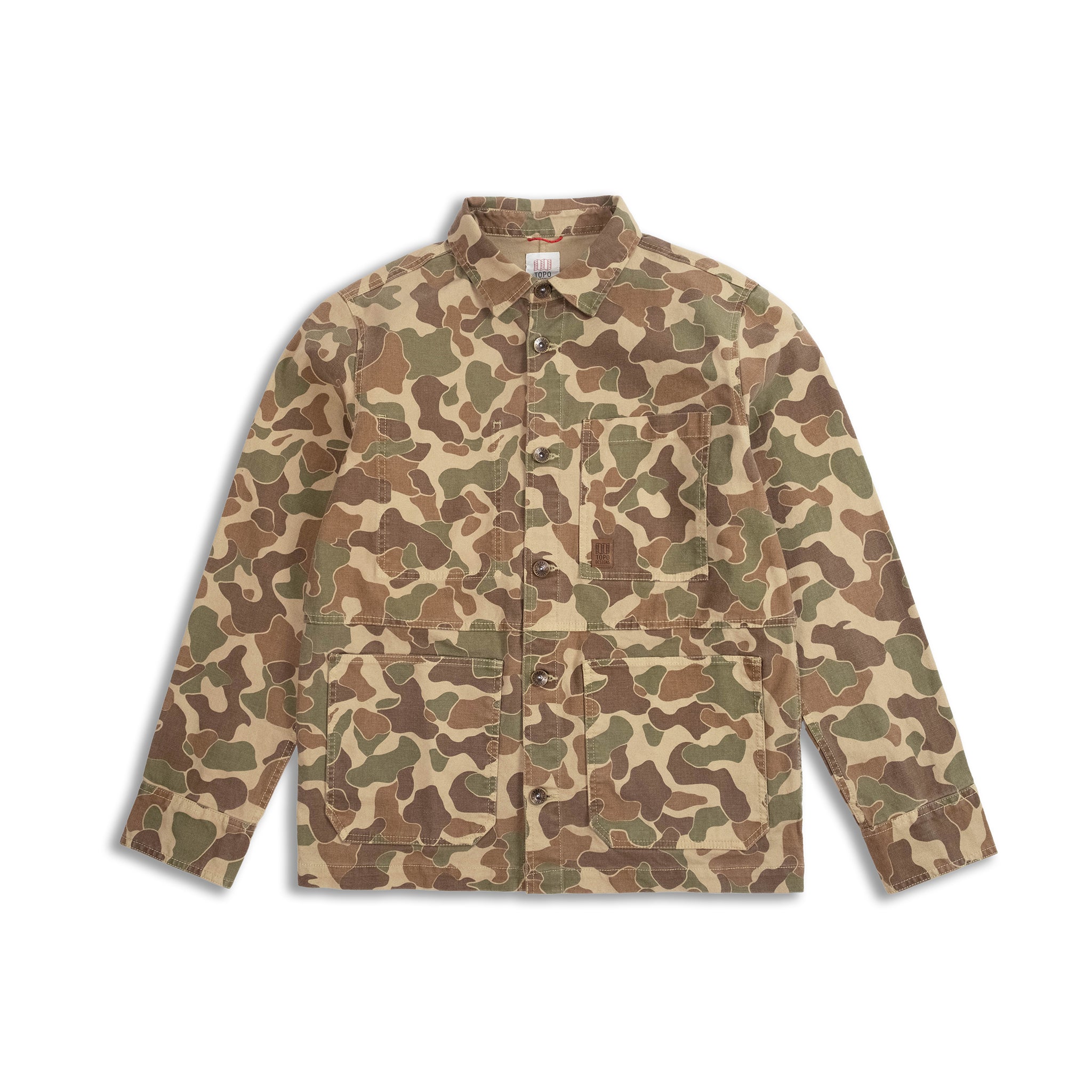 Topo Designs Duck Camo Utility Jacket | Uncrate Supply
