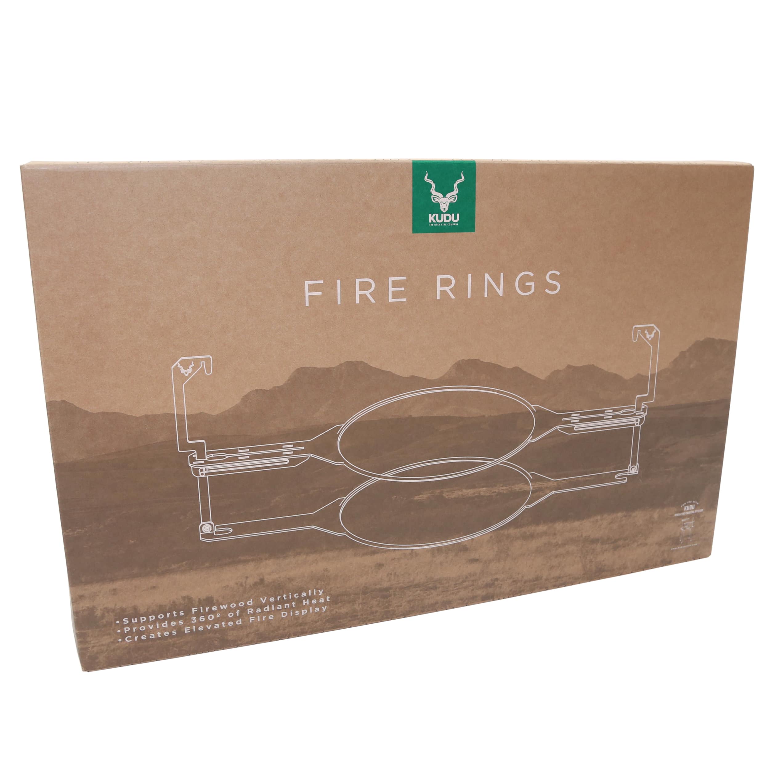 KUDU Fire Rings | Uncrate Supply