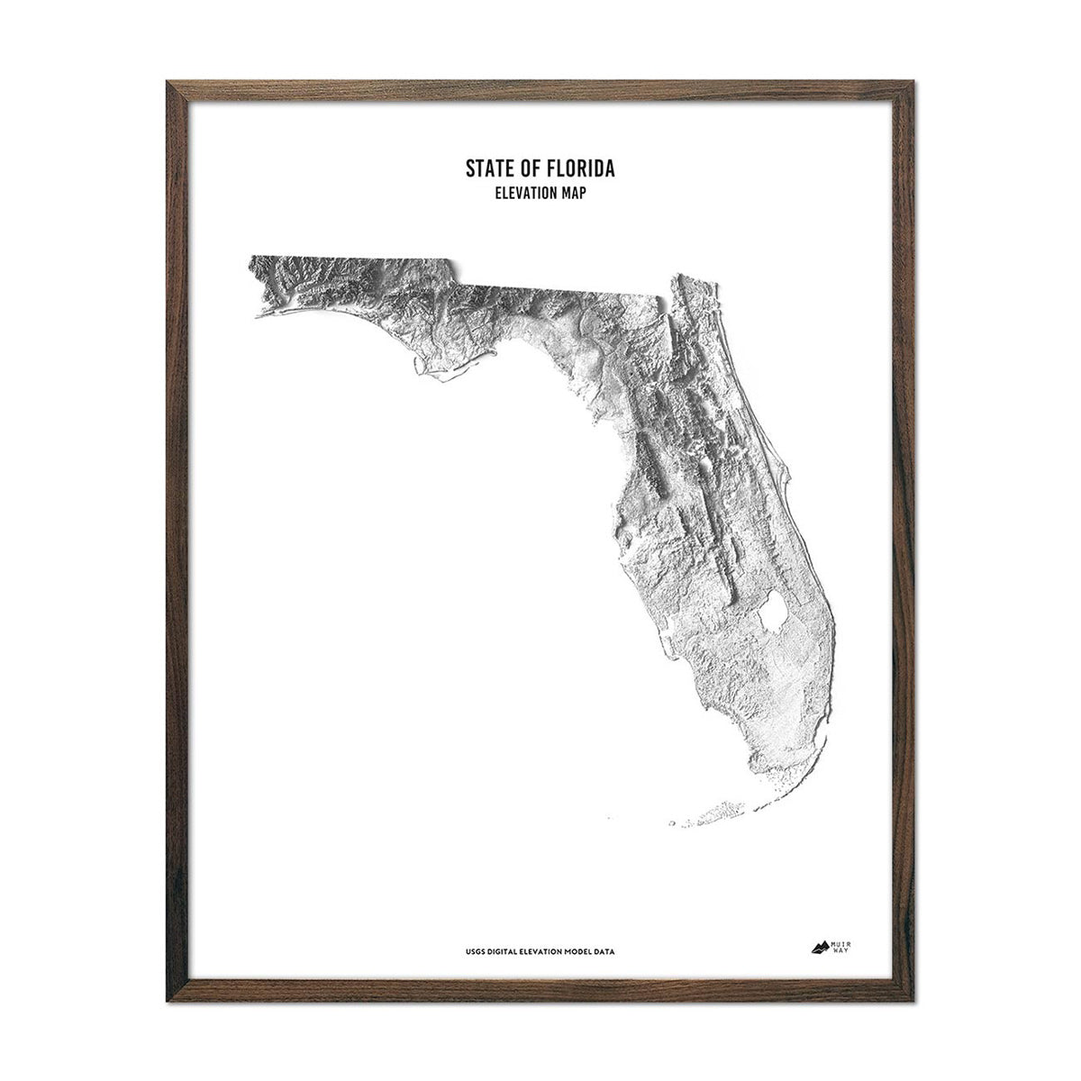 Elevation Maps Of Northern Florida