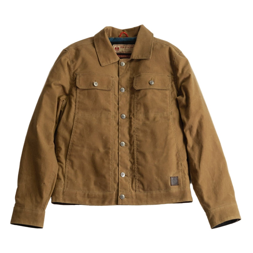 Iron & Resin Waxed Canvas Mechanic Jacket | Uncrate Supply