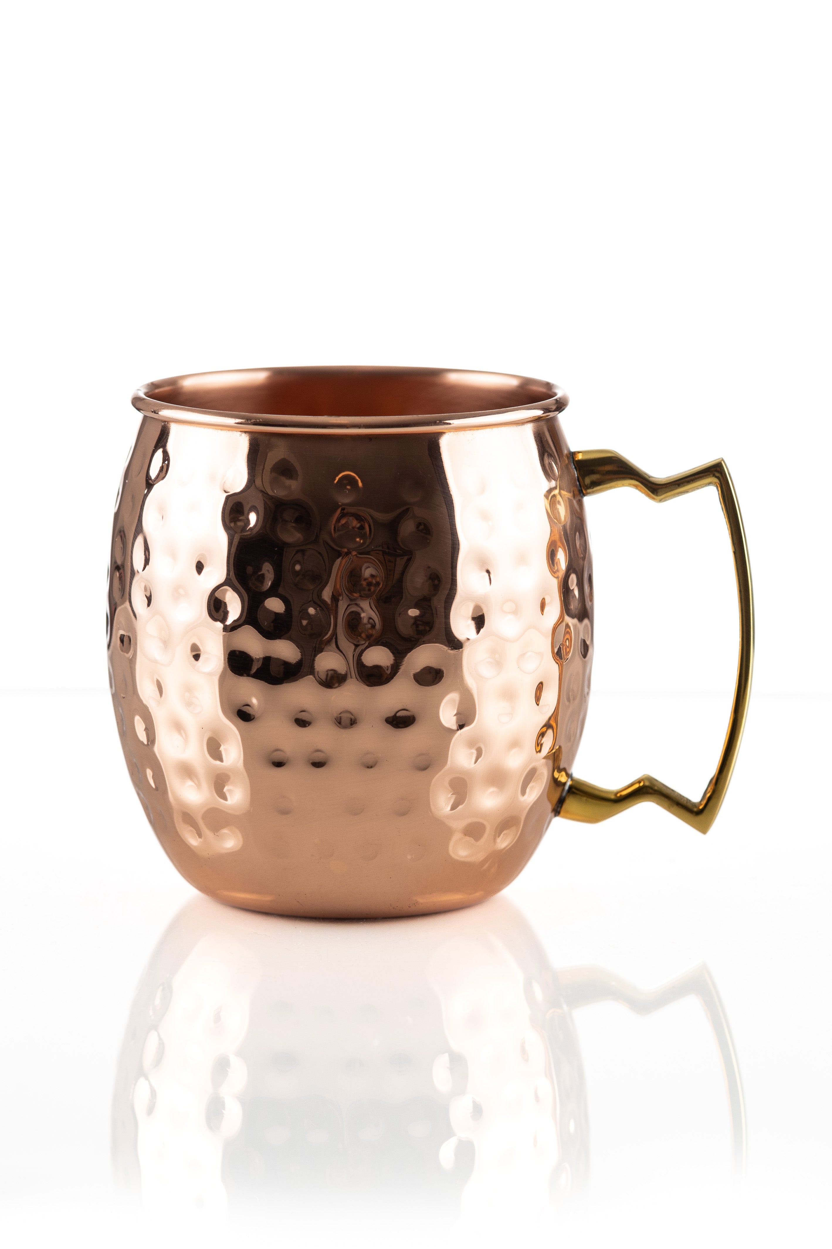 Bull In China Solid Copper Hammered Mule Mug | Uncrate Supply