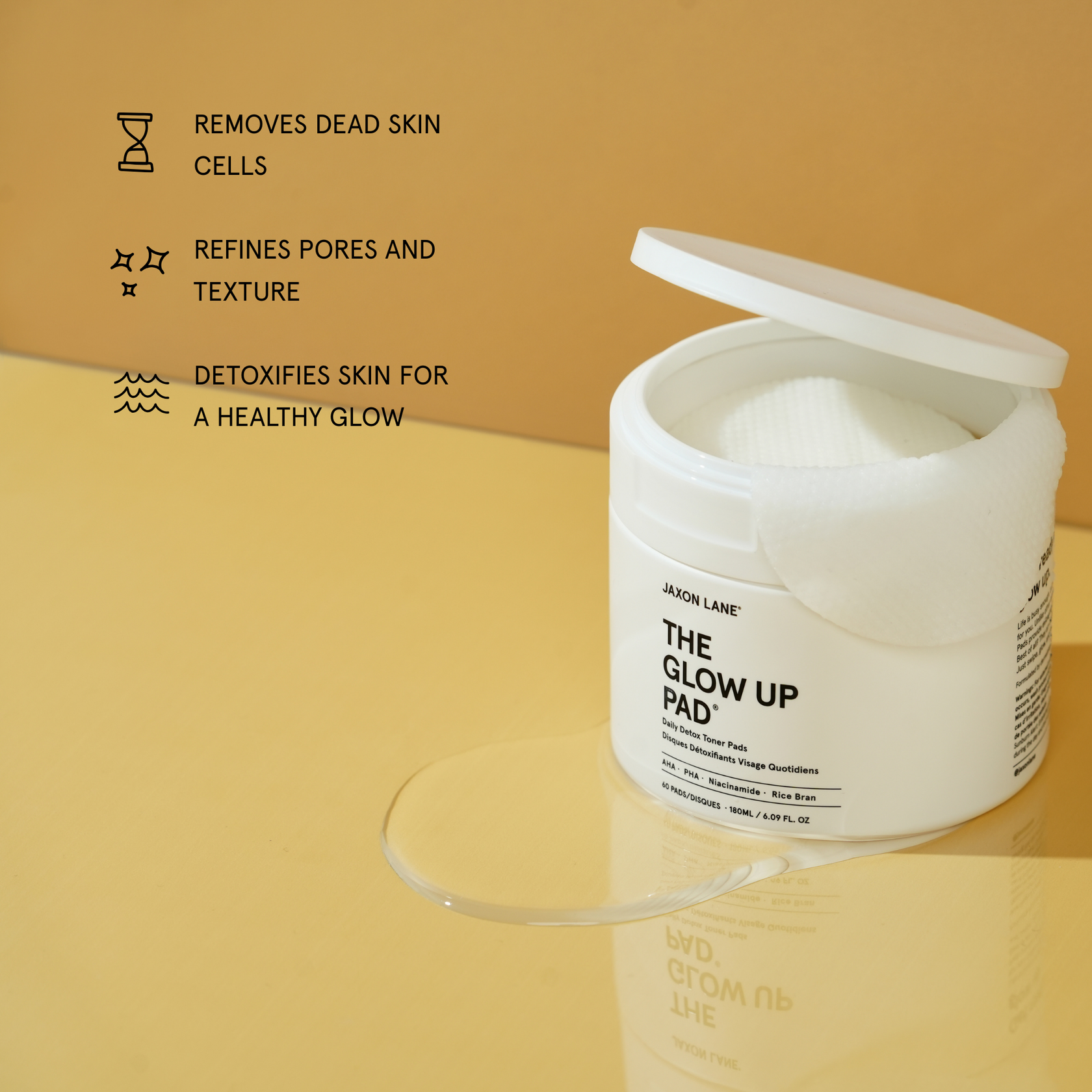 Jaxon Lane Daily Detox Glow Up Pads | Uncrate Supply