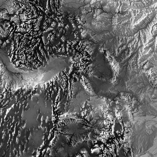 USA Elevation Map | Uncrate Supply