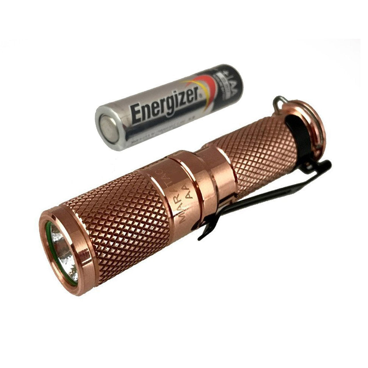 AA Copper Maratac Flashlight | Uncrate Supply
