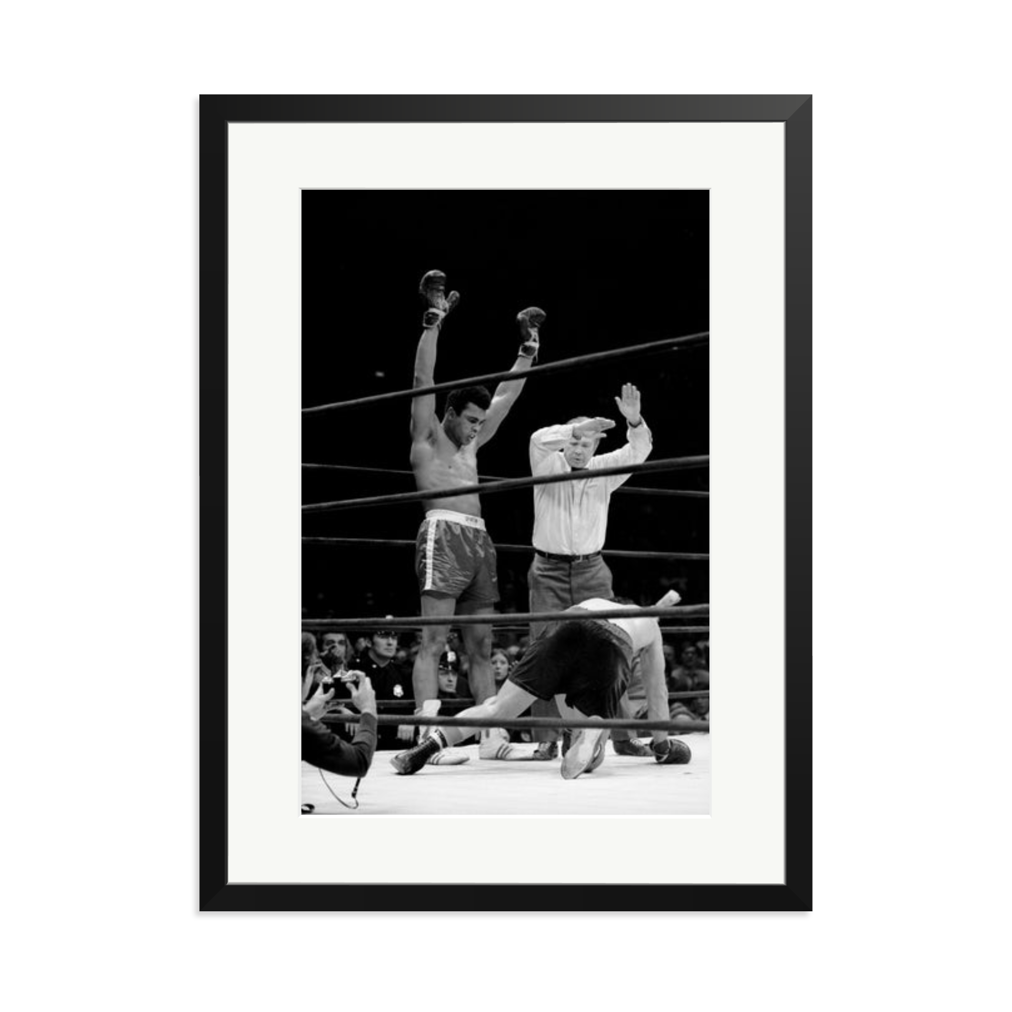 Muhammad Ali Knock Out Framed Print | Uncrate Supply