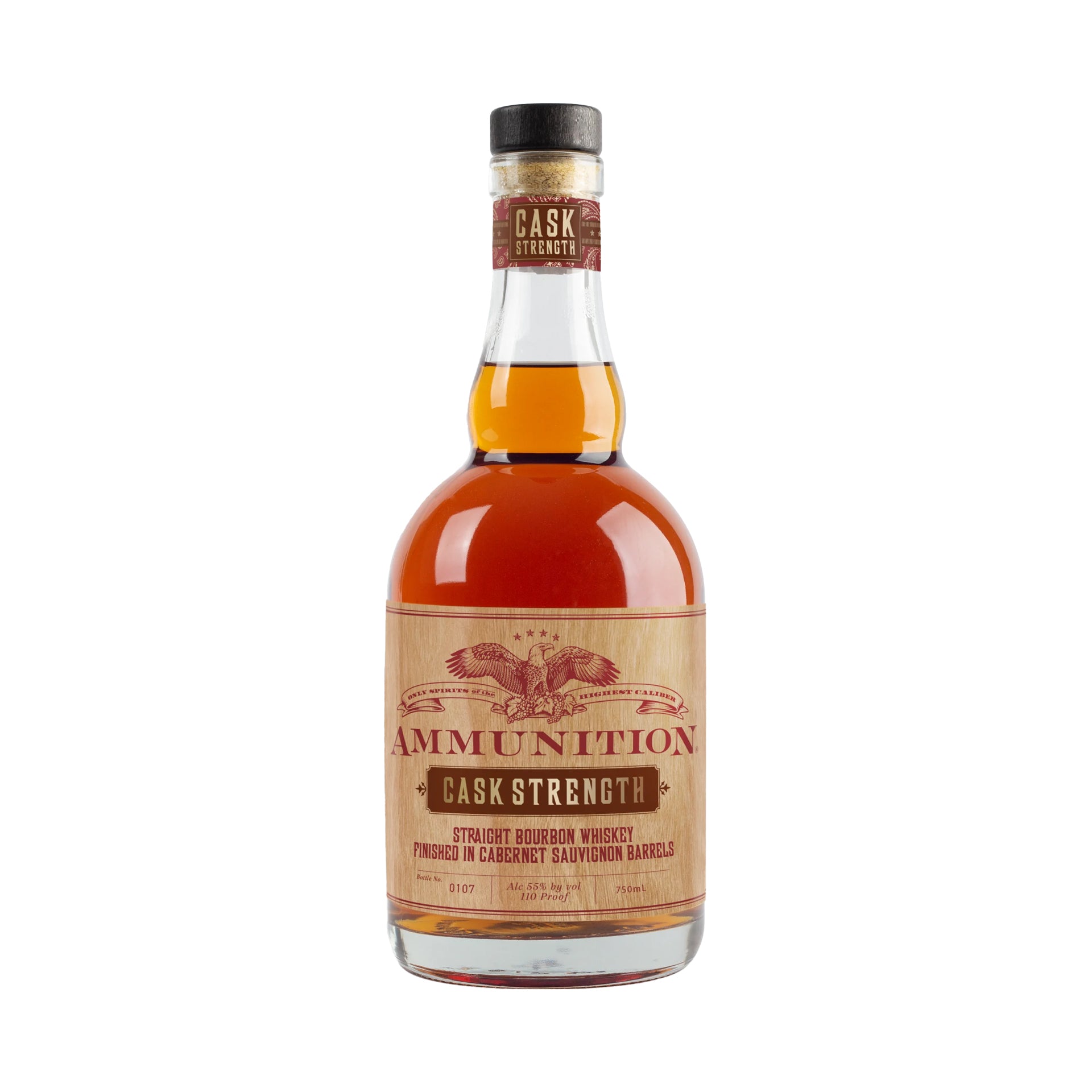 Ammunition Cabernet Barrel Cask Strength Bourbon | Uncrate Supply