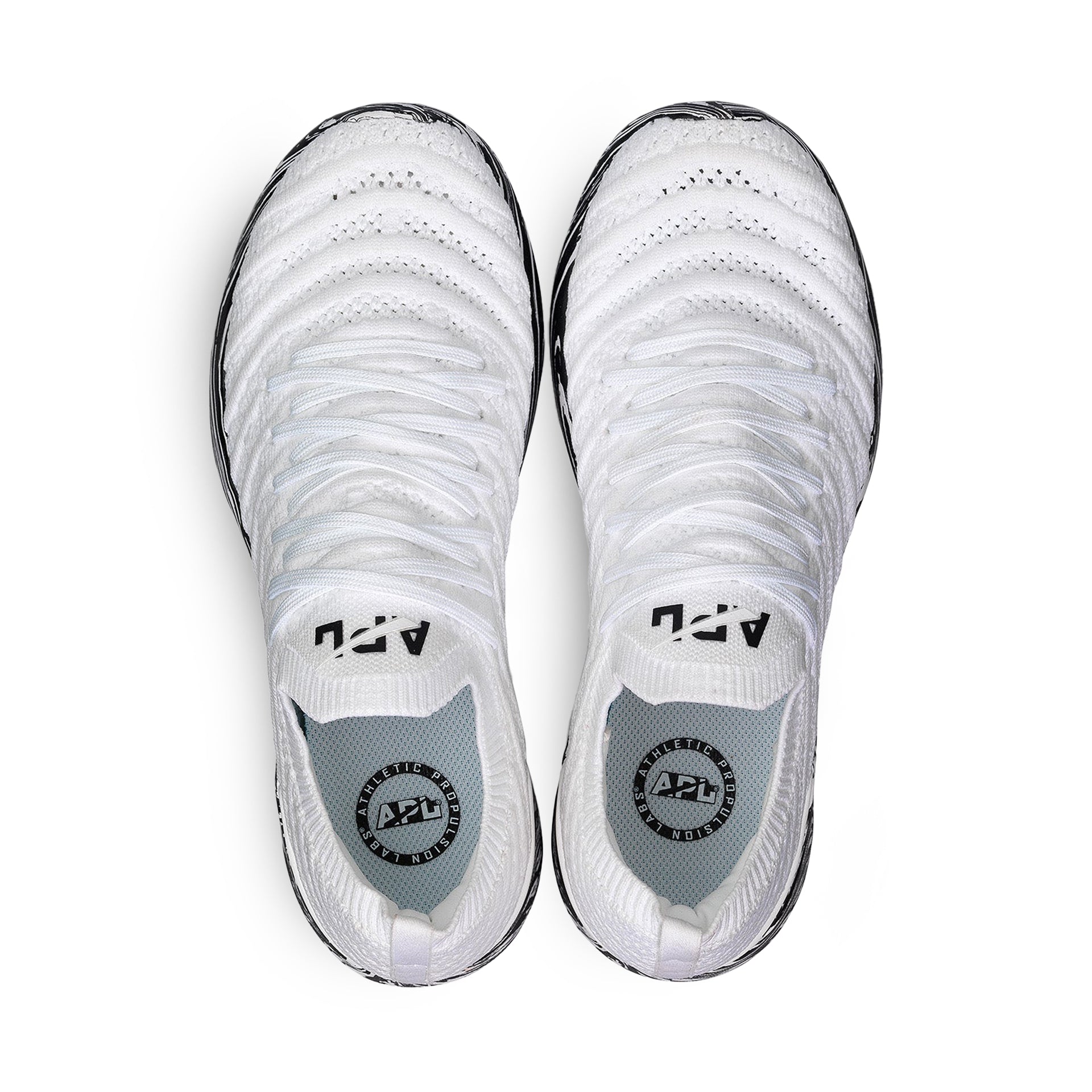 APL TechLoom Wave White Marble Sneakers | Uncrate Supply