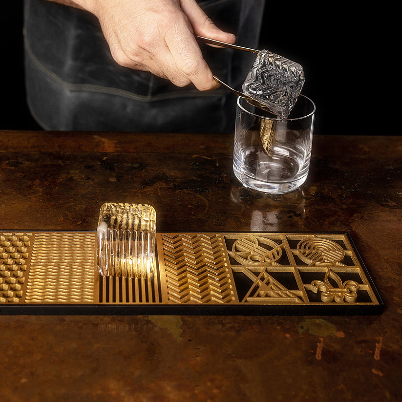 Ash Harbor Patterns Ice Maker Tray | Uncrate Supply