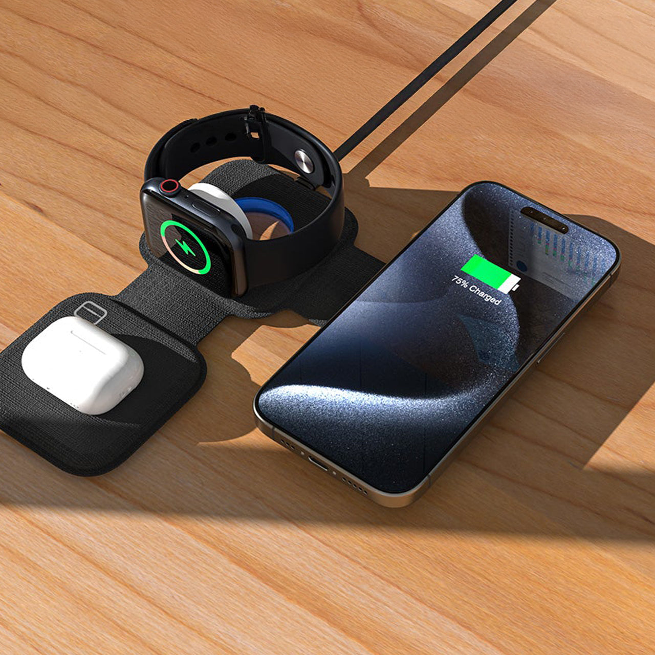 A-Tech Folding Travel Wireless Charger | Uncrate Supply