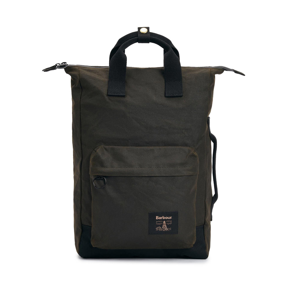 Barbour Field Waxed Backpack | Uncrate Supply