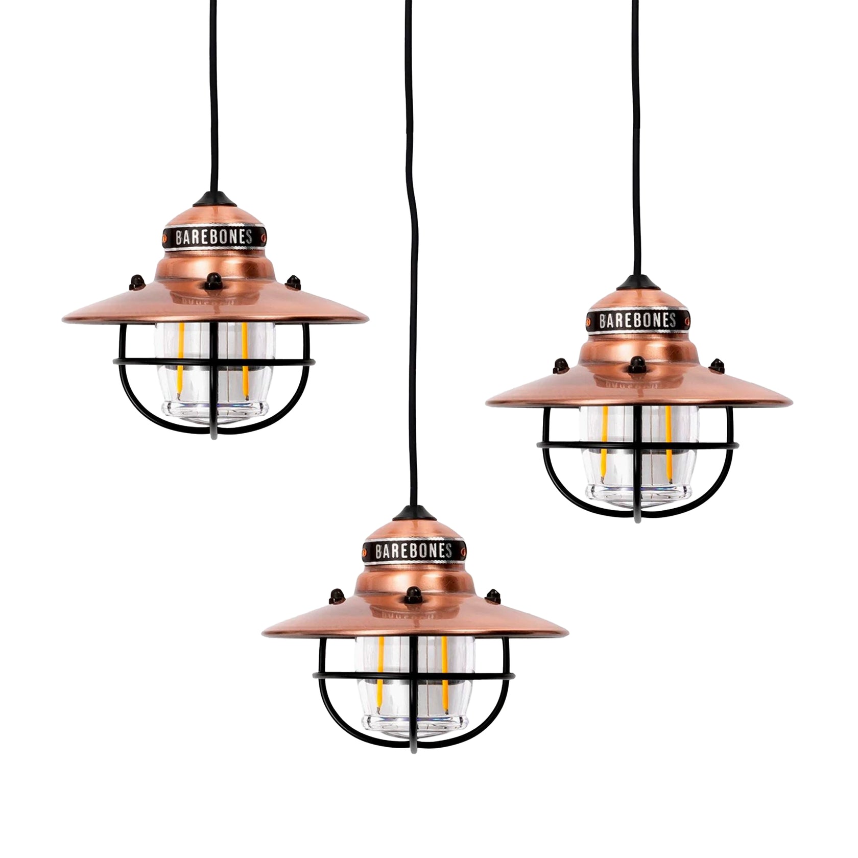 Barebones Edison Pendant String Lights | Uncrate Supply