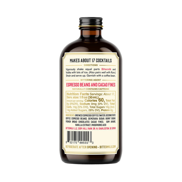 Bittermilk Espresso Martini Cocktail Mixer | Uncrate Supply