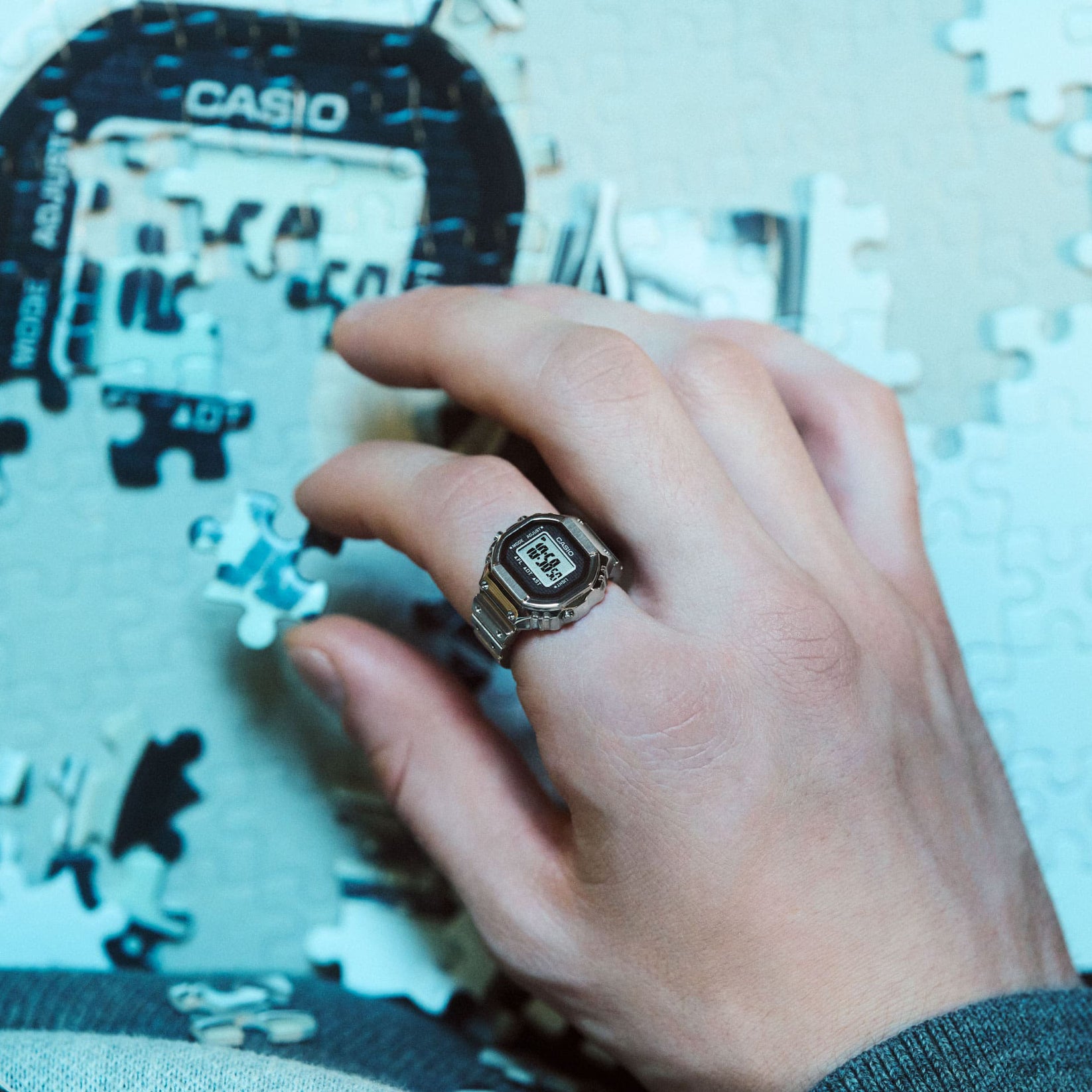 Casio CRW-001 50th Anniversary Ring Watch | Uncrate Supply