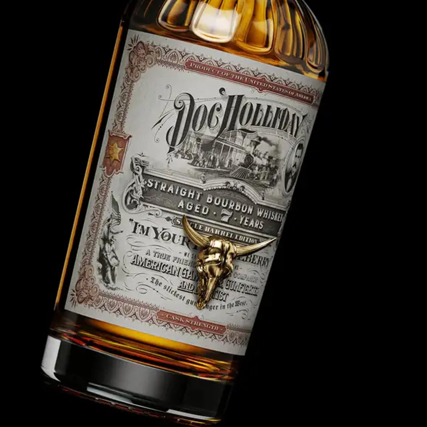 Doc Holliday 7 Year Single Barrel Straight Bourbon Whiskey | Uncrate Supply