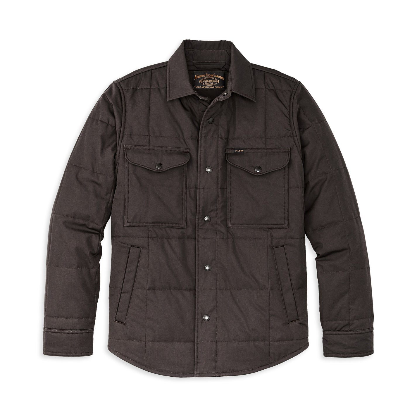 Filson Cover Cloth Quilted Jac-Shirt | Uncrate Supply