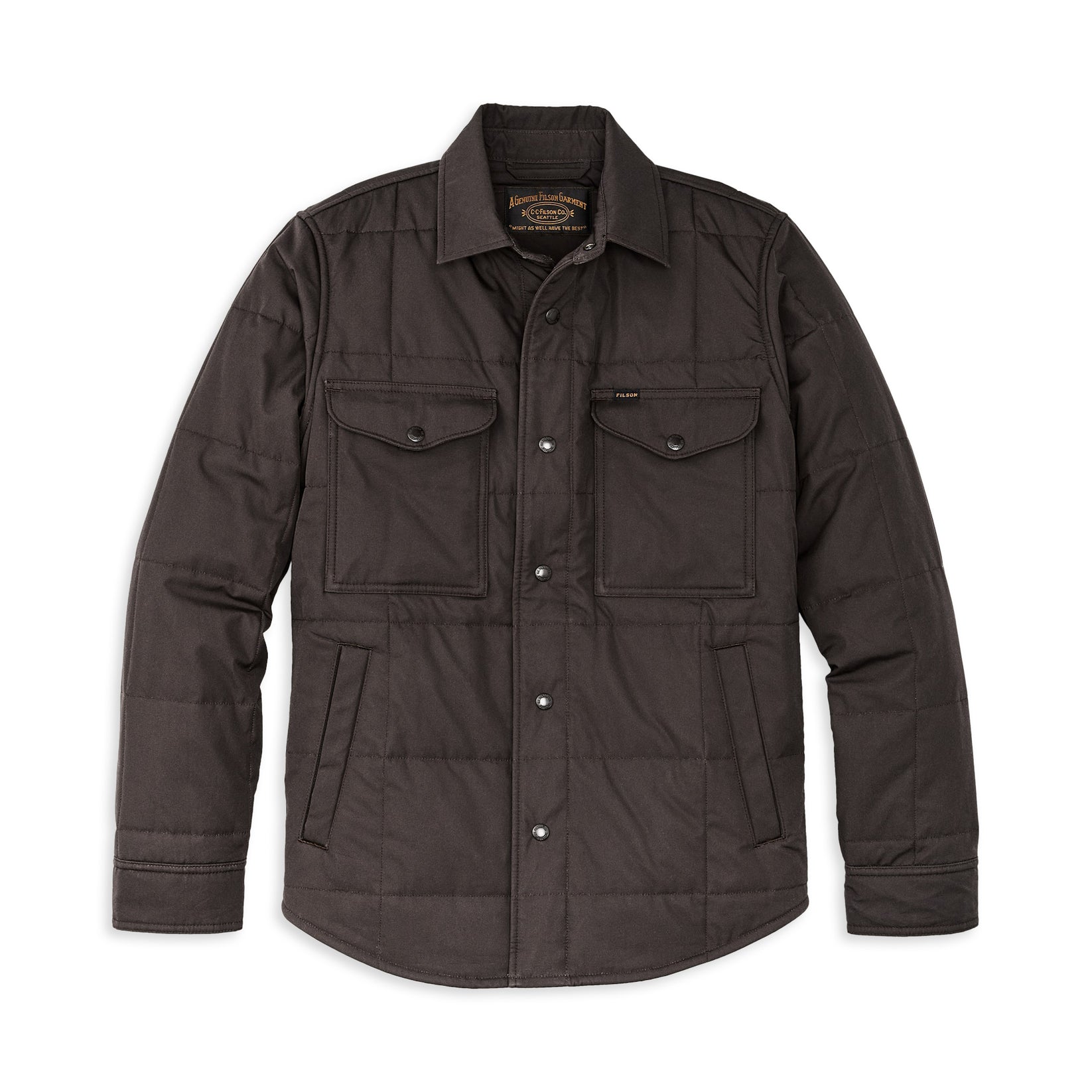 Filson Cover Cloth Quilted Jac-Shirt | Uncrate Supply