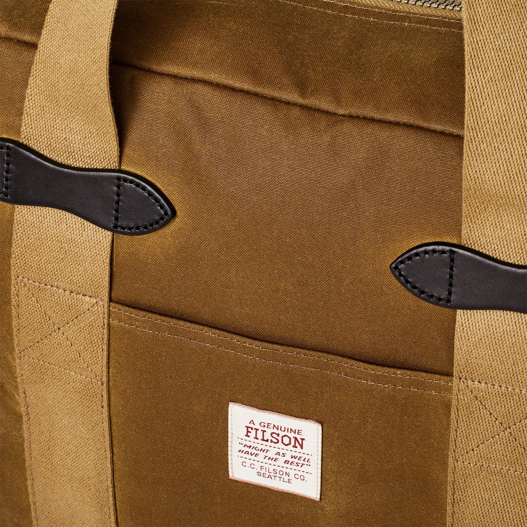 Filson Tin Cloth Tote Bag | Uncrate Supply