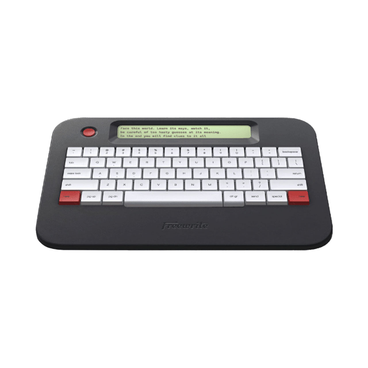 Freewrite Alpha Raven Digital Typewriter | Uncrate Supply