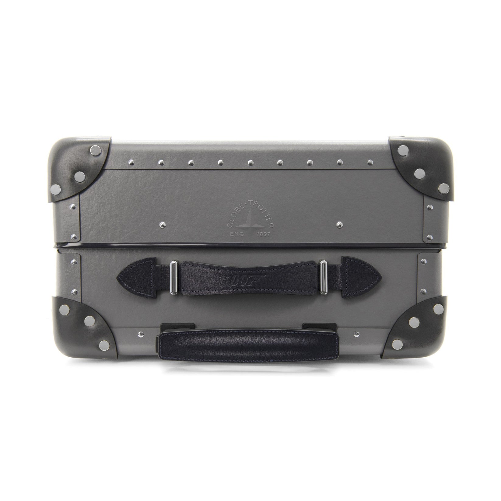 Globe-Trotter x 007 Graphite Grey Carry-on Bag | Uncrate Supply