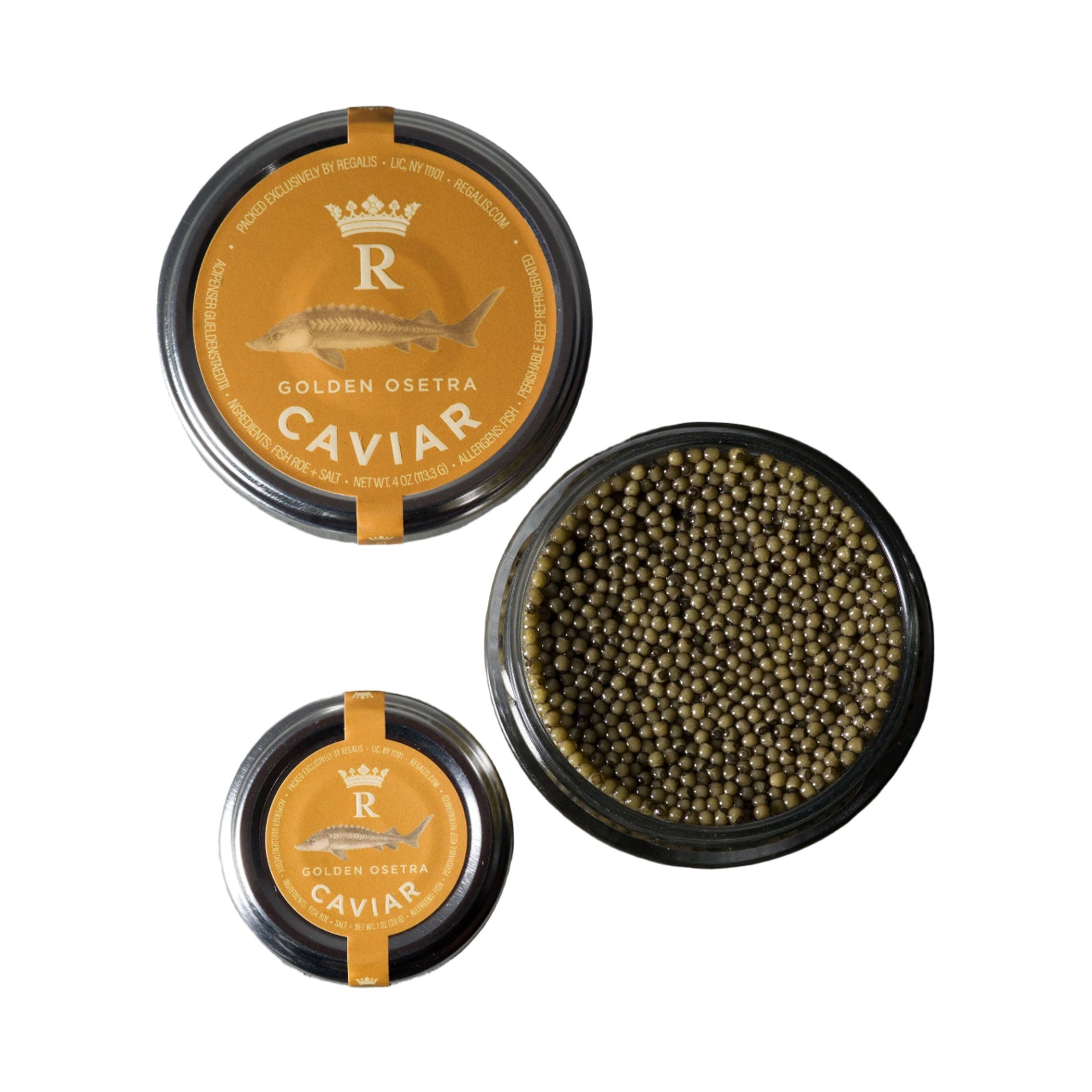 Regalis Golden Osetra Caviar | Uncrate Supply