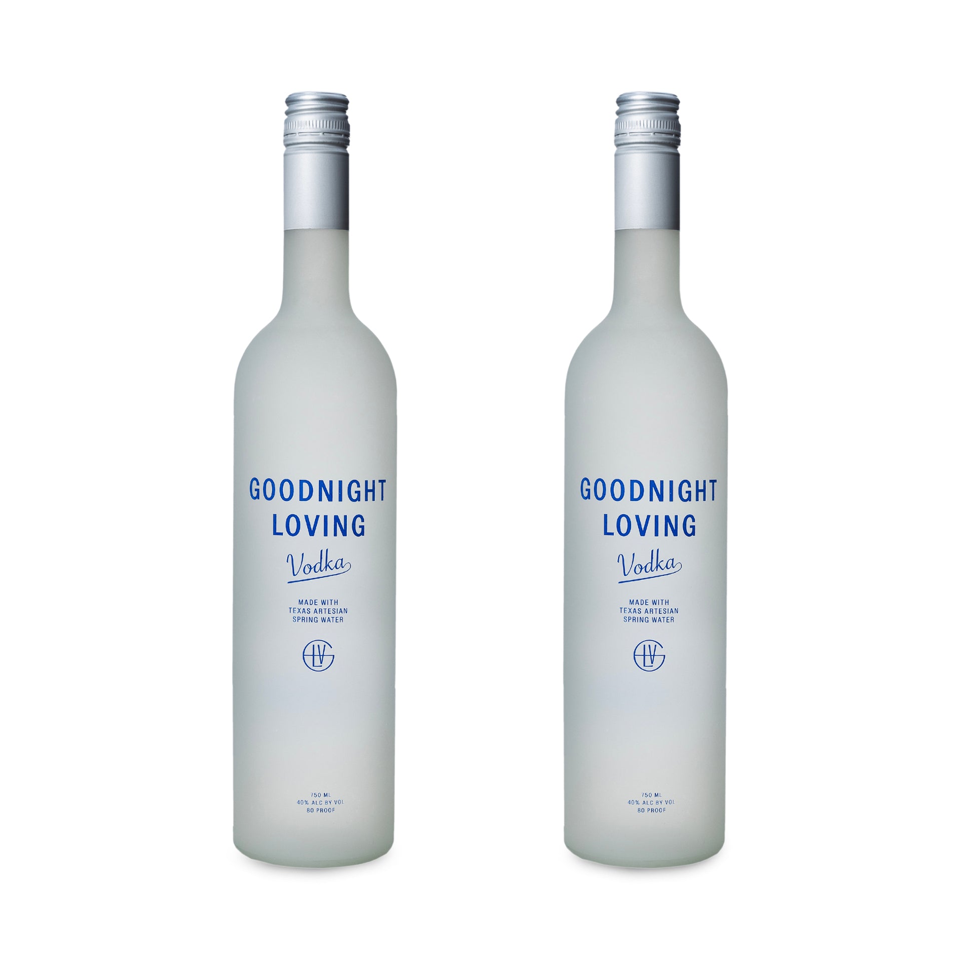 Goodnight Loving Vodka Dual Bottle Set | Uncrate Supply