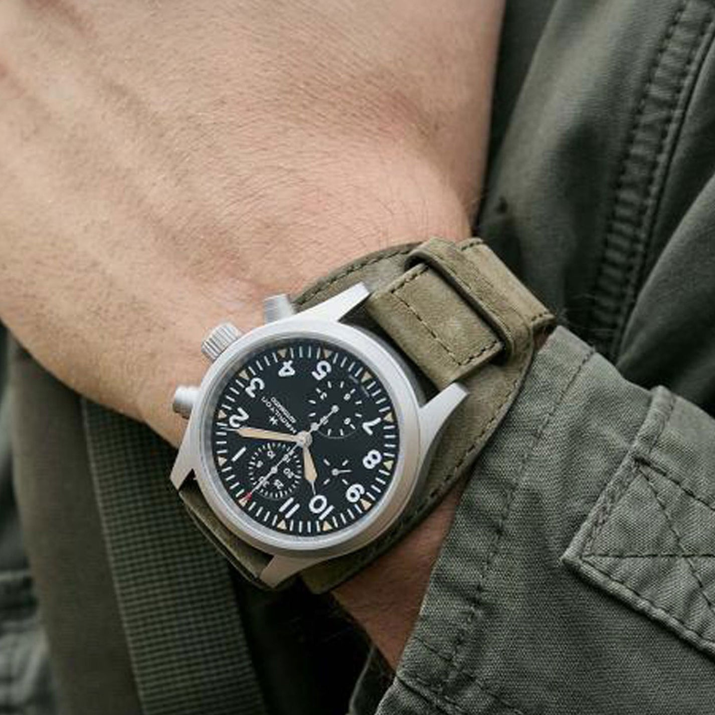 Hamilton Khaki Field Chrono Watch | Uncrate Supply