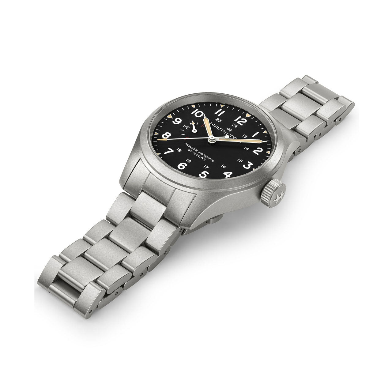 Hamitlon Khaki Field Mechanical Power Reserve Watch | Uncrate Supply