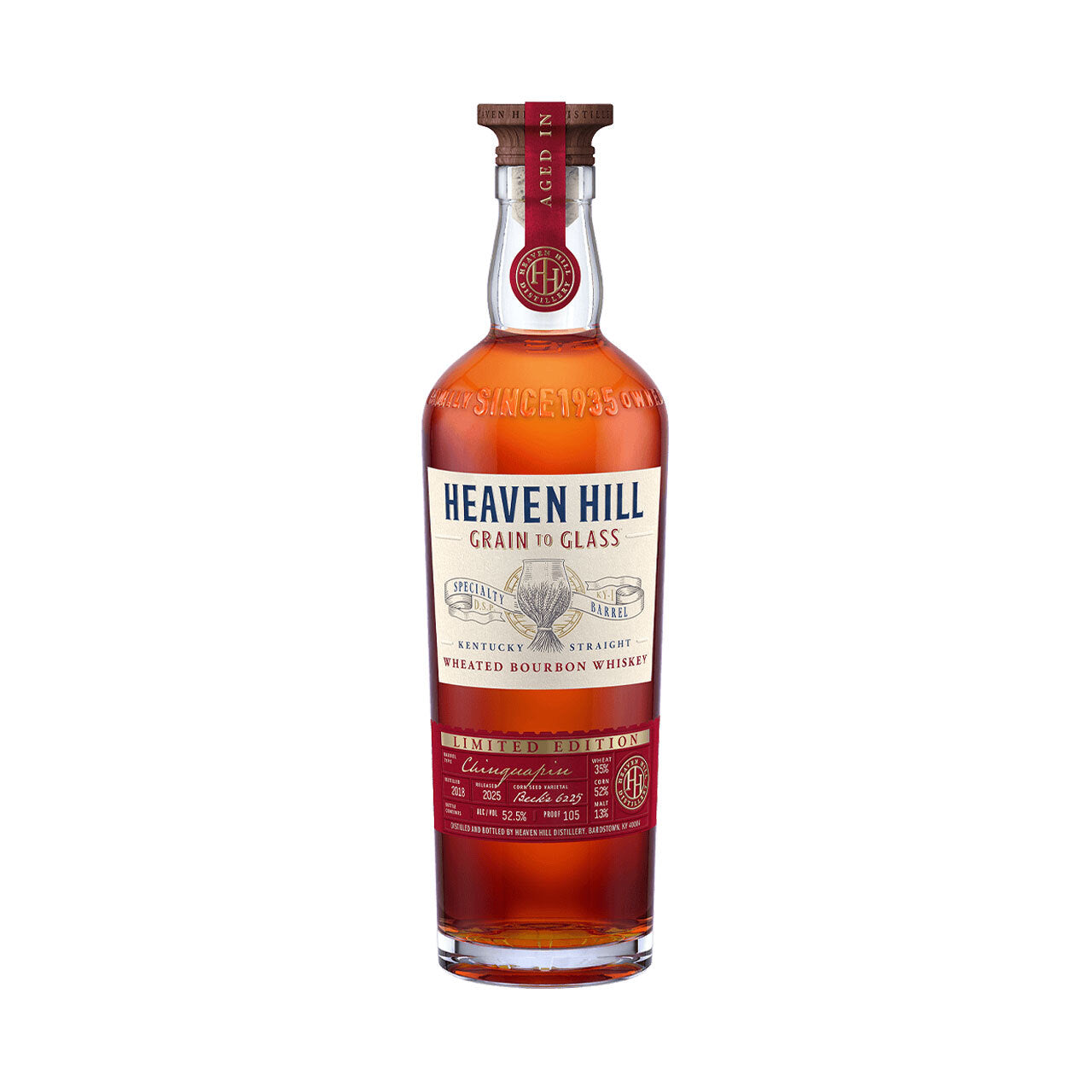 Heaven Hill Grain to Glass Wheated Bourbon Chinquapin Barrel | Uncrate ...