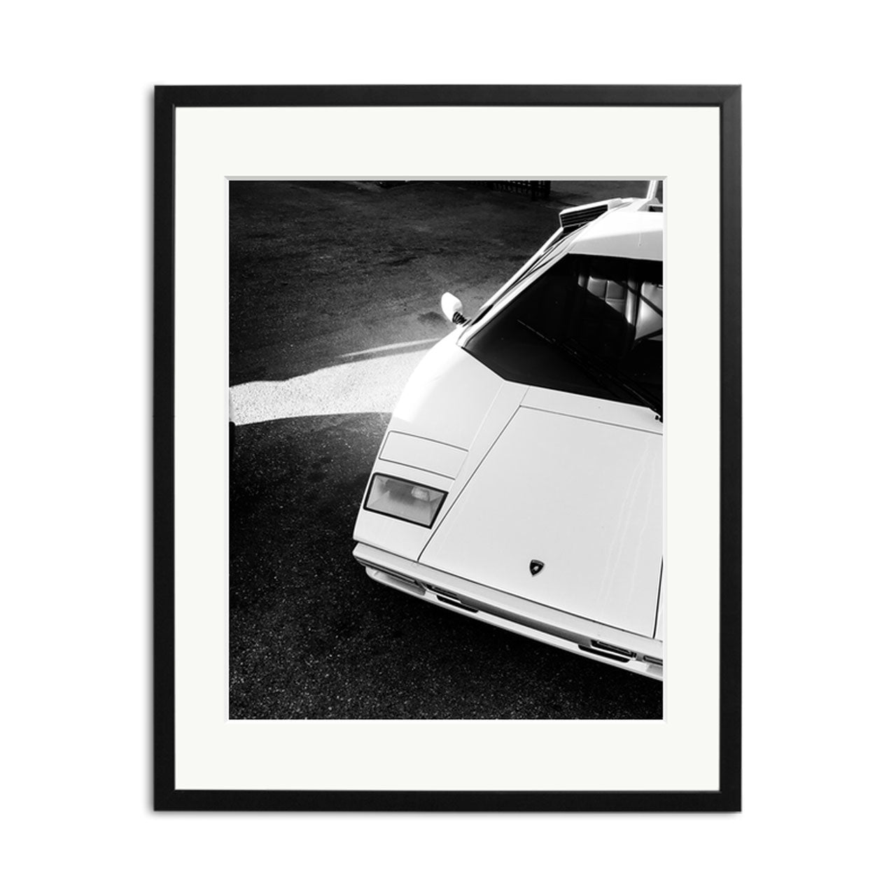 Lamborghini Countach Print 2084 Lamborghini Countach Wood Print By