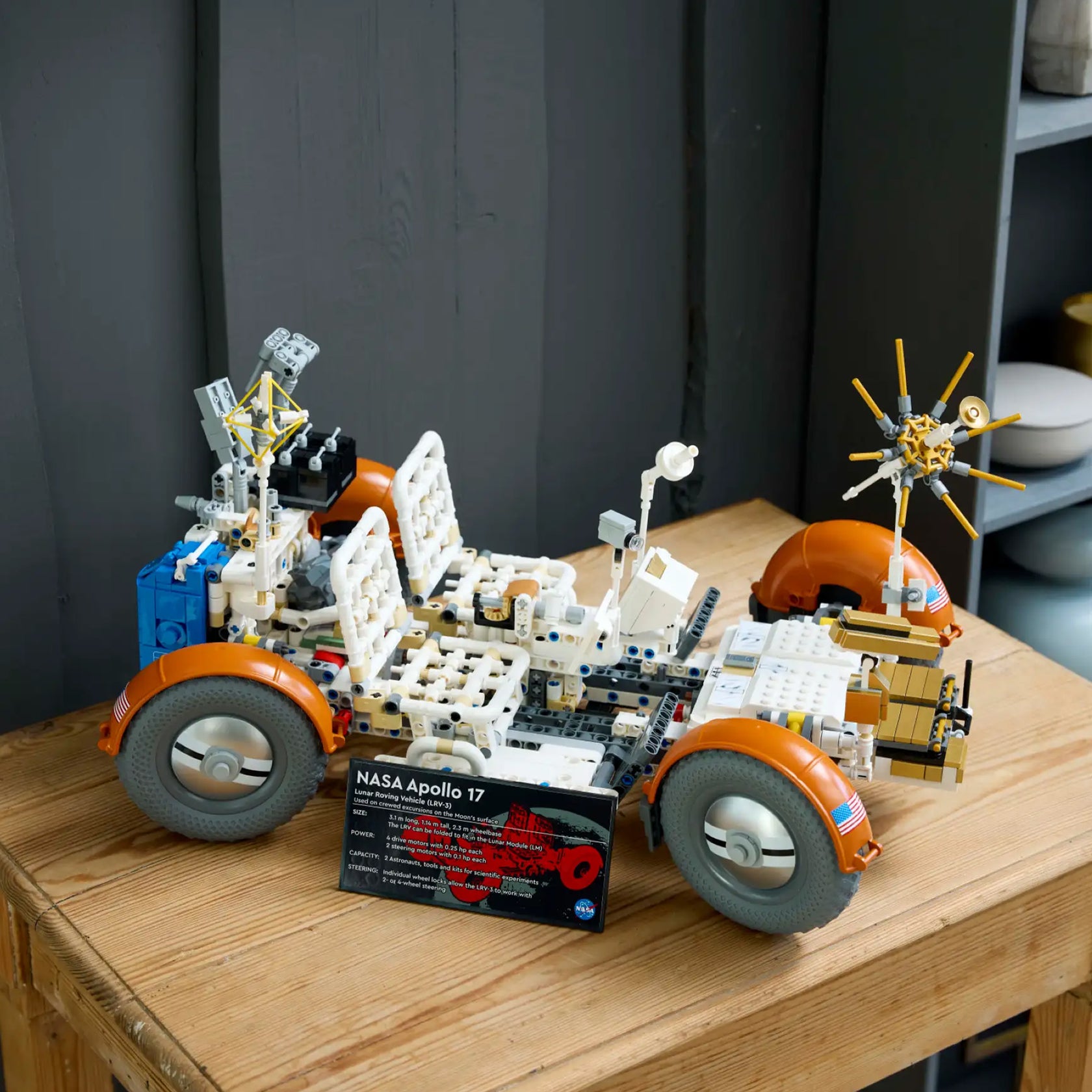 LEGO NASA Apollo Lunar Roving Vehicle | Uncrate Supply