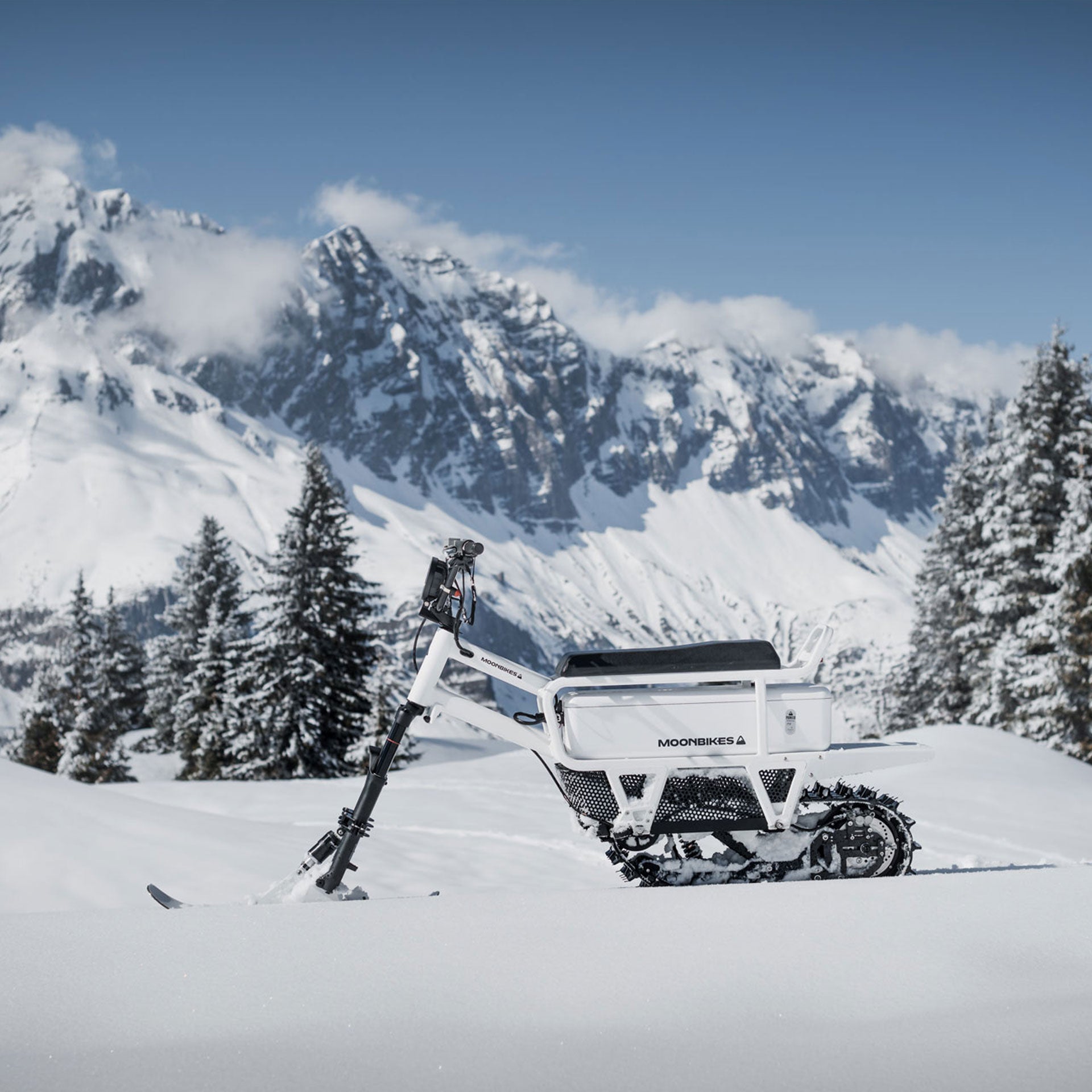 Moonbikes Electric Snowmobile | Uncrate Supply