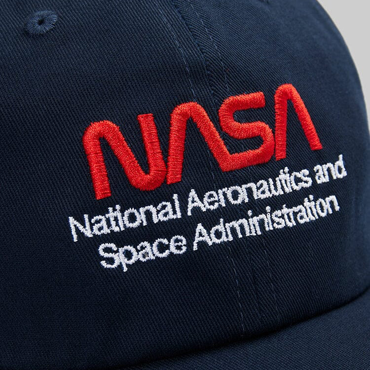 Alpha Industries NASA WORM LOGO CAP | Uncrate Supply