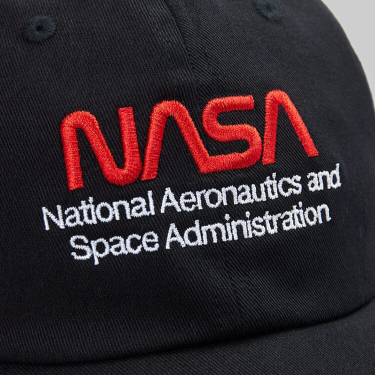 Alpha Industries NASA WORM LOGO CAP | Uncrate Supply