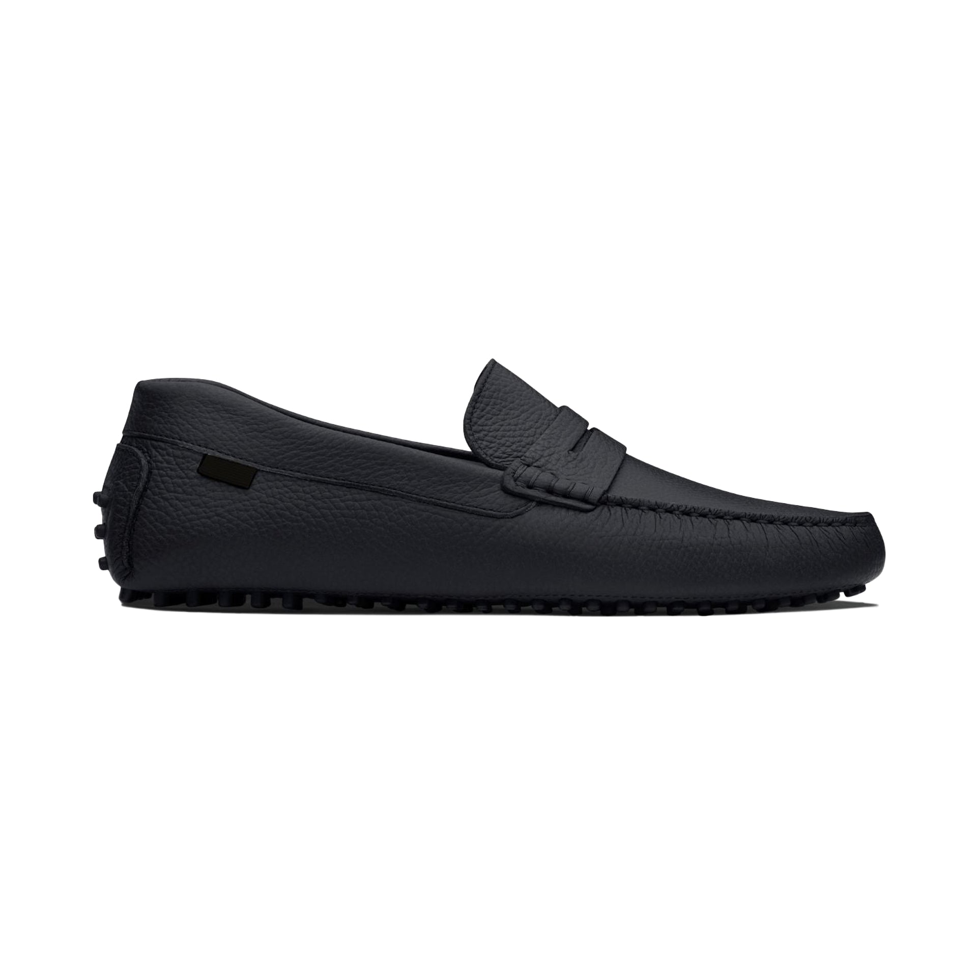Oliver Cabell Driver - Black Pebbled | Uncrate Supply