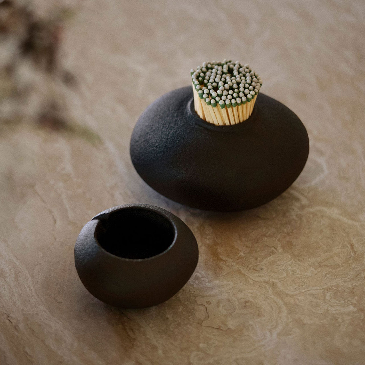 Houseplant Pebble Match Strike | Uncrate Supply