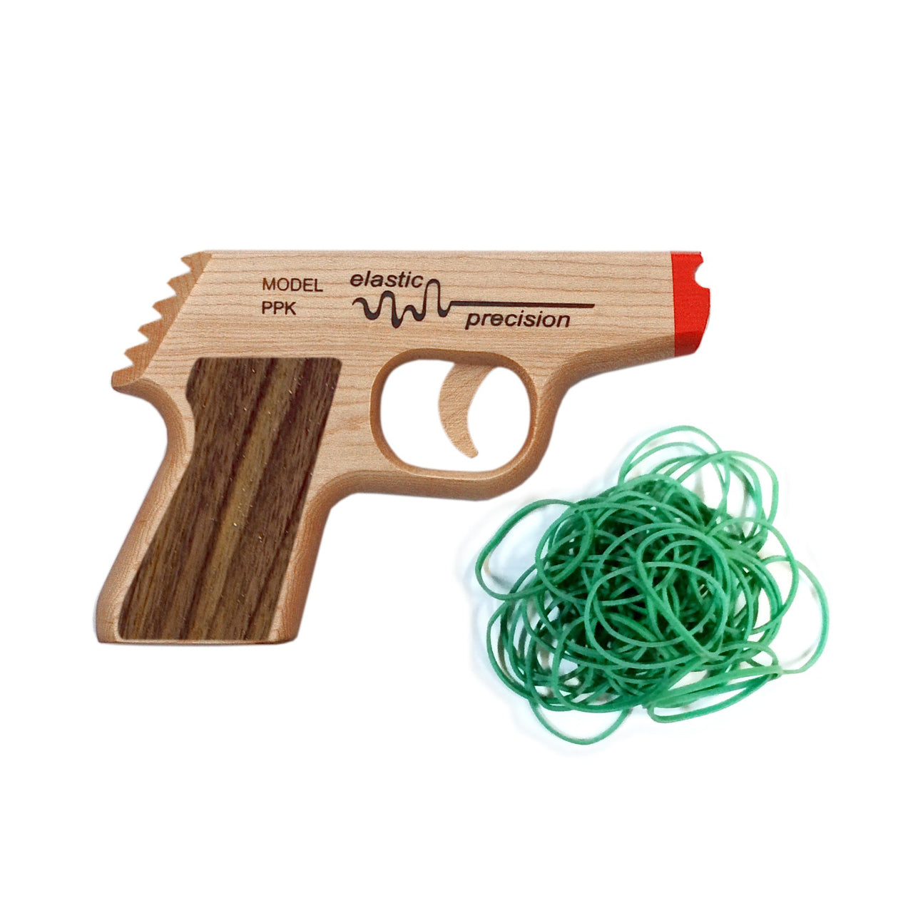 PPK Rubber Band Gun Gift Set | Uncrate Supply