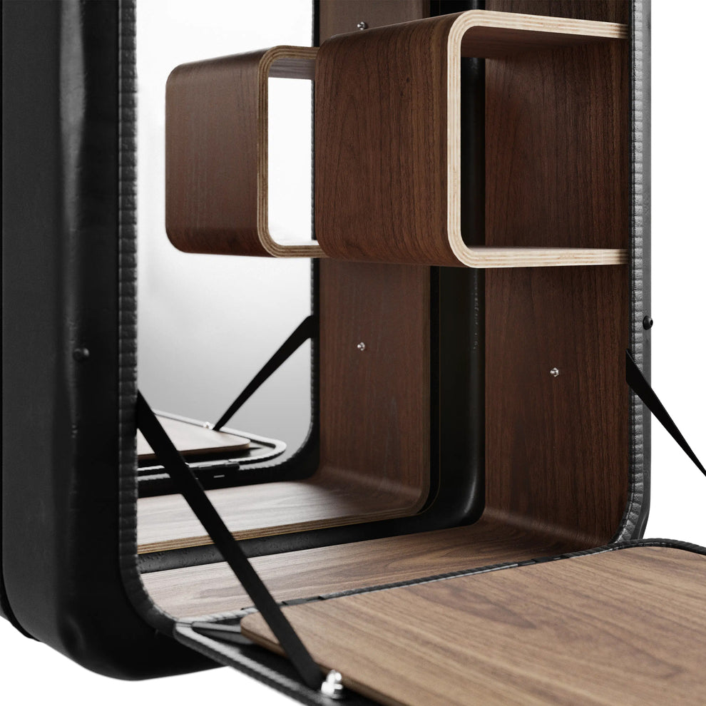 Reclaimed WWII British Fuel Can Bar Cabinet | Uncrate Supply