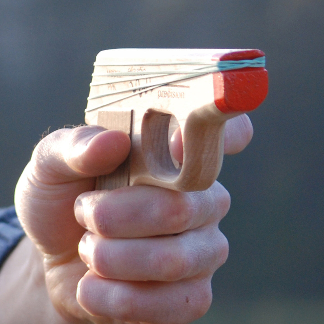 PPK Rubber Band Gun | Uncrate Supply