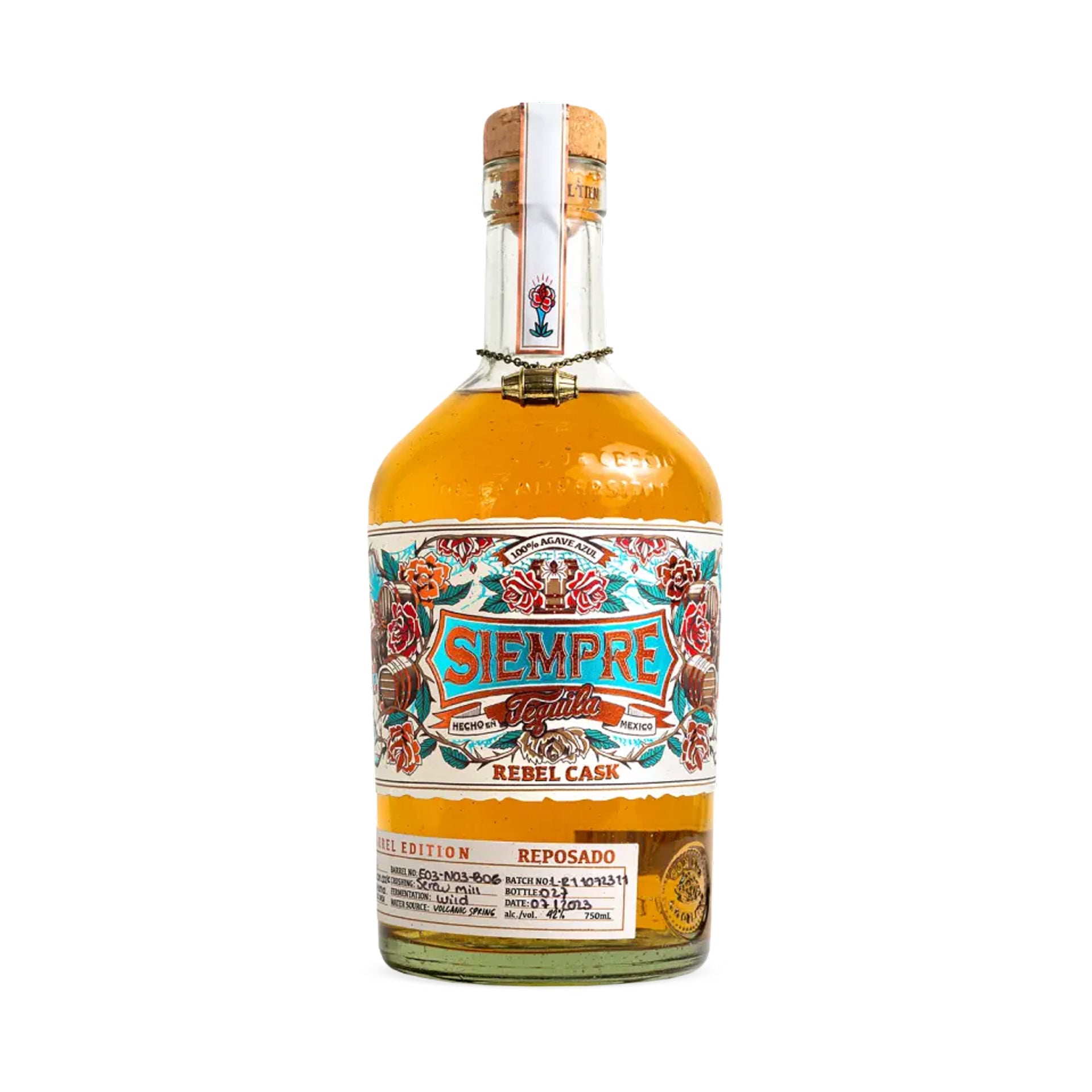 Siempre Rebel Cask Reposado Tequila | Uncrate Supply