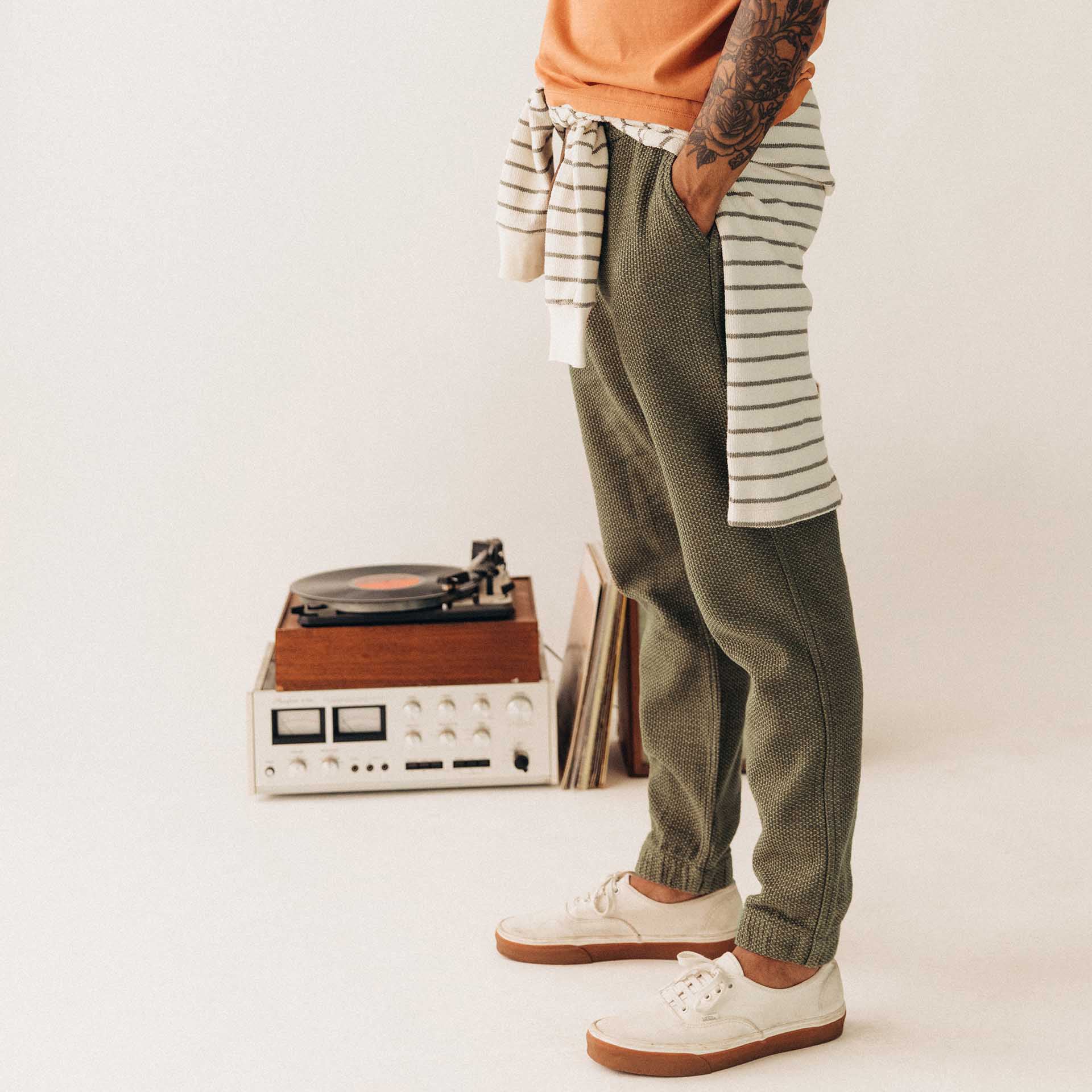 Taylor Stitch Sashiko Apres Pants | Uncrate Supply