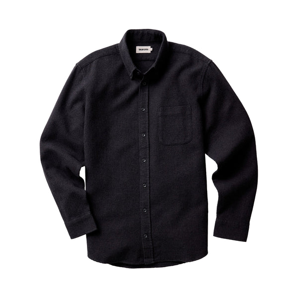 Taylor Stitch Coal Waffle Jack Shirt | Uncrate Supply