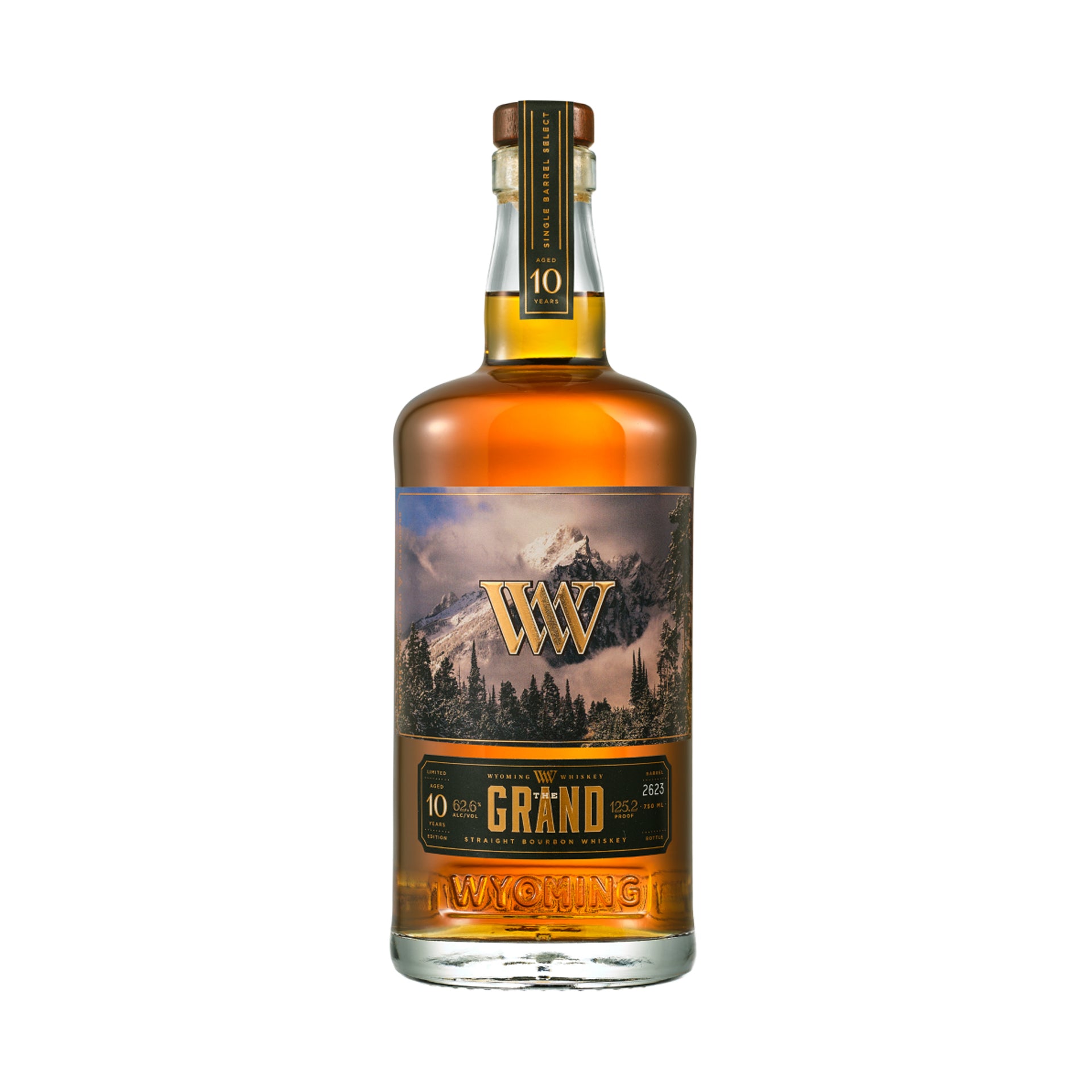 Wyoming Whiskey The Grand Barrel 2623 Bourbon | Uncrate Supply