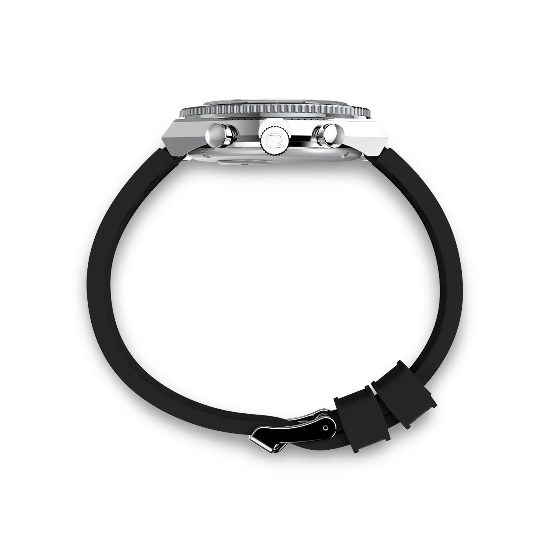 Timex Q Rubber Strap GMT Chronograph | Uncrate Supply