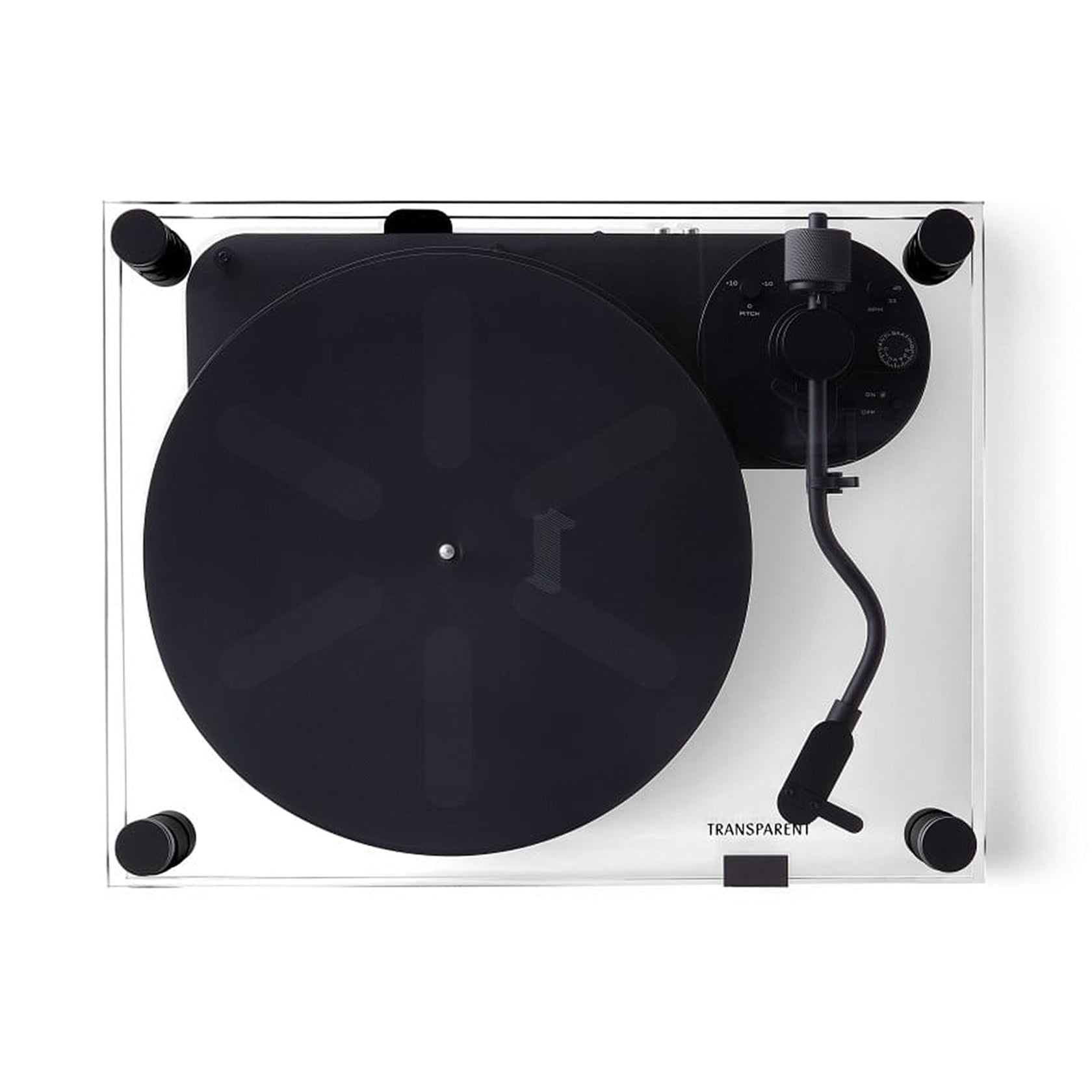 Transparent Turntable | Uncrate Supply