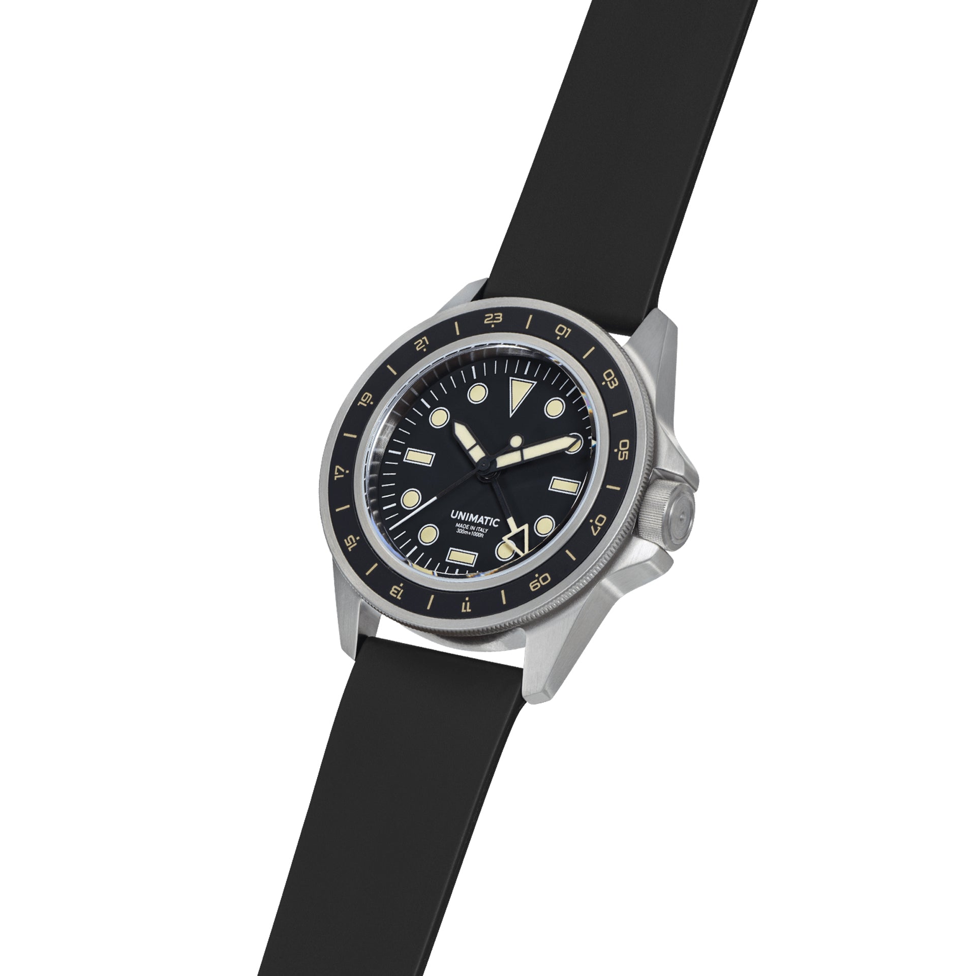 Unimatic U1-GMT Diving Heritage Watch | Uncrate Supply