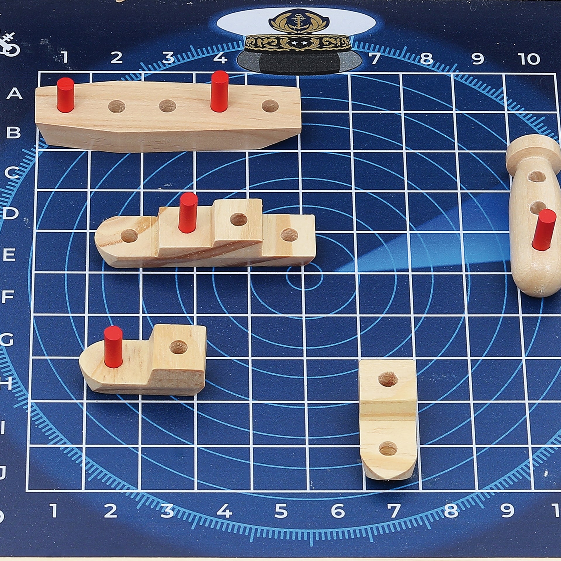 Wooden Sea Battle Game | Uncrate Supply