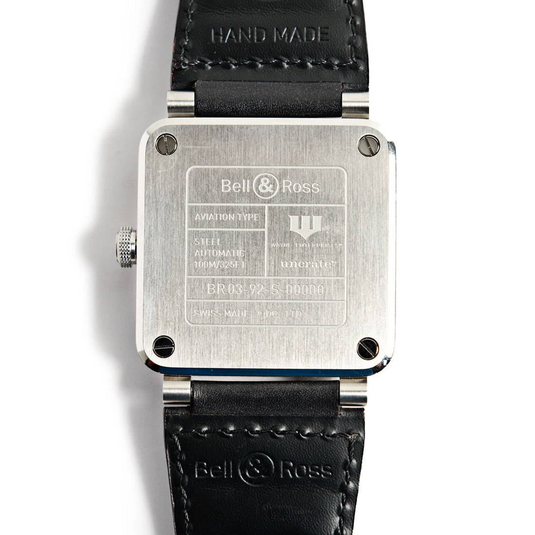 Wayne Enterprises x Uncrate x Bell & Ross BR 03-92 Watch