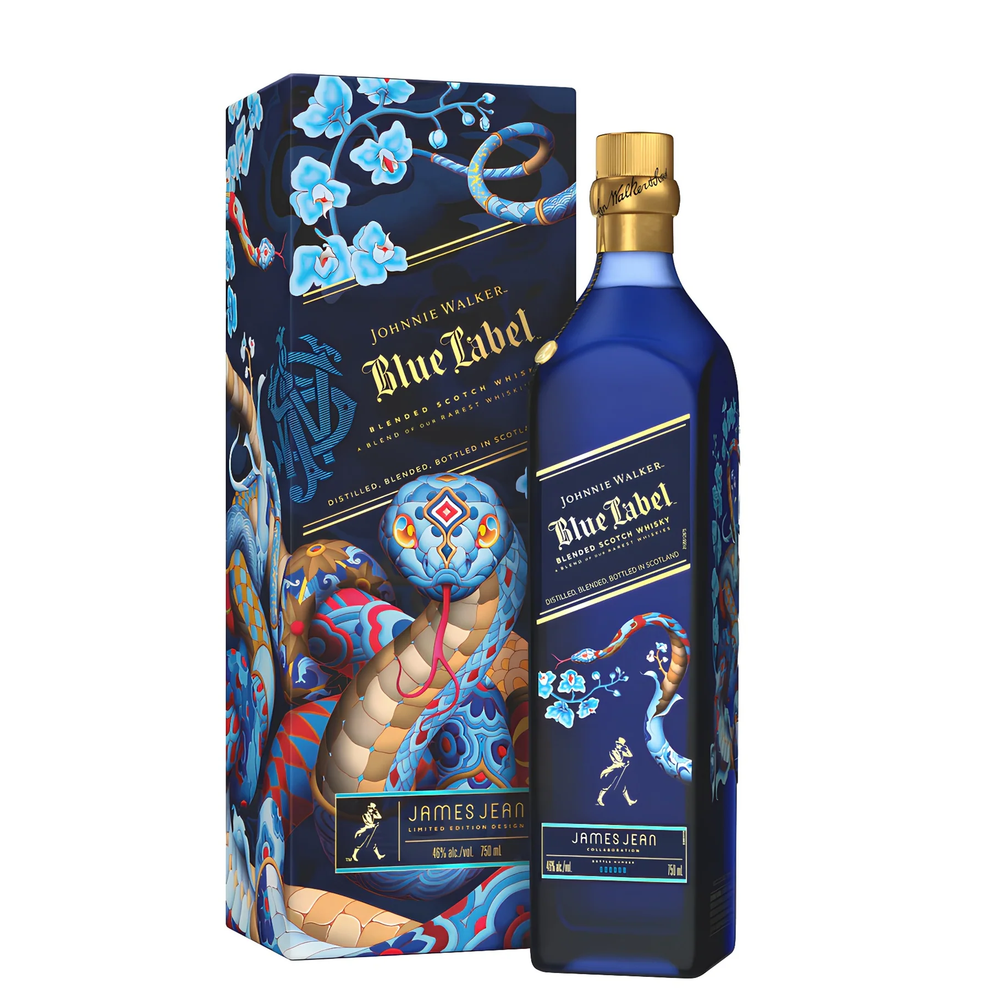 Johnnie Walker Year of the Snake Blue Label Scotch Whisky | Uncrate Supply